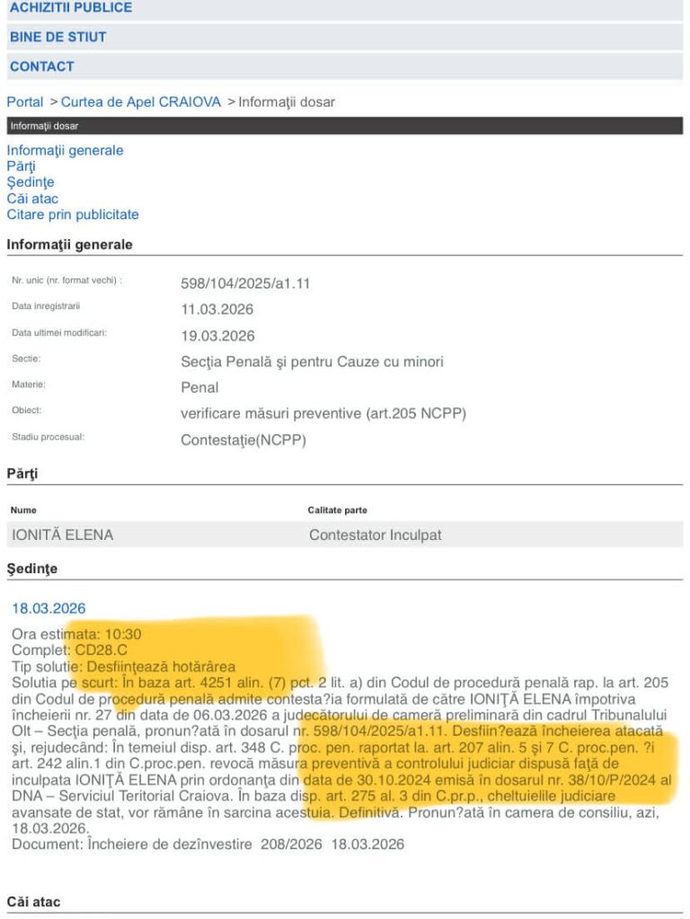 Încurcate căile legislative la DSP Olt. Bobeș sub controverse, Ioniță ...